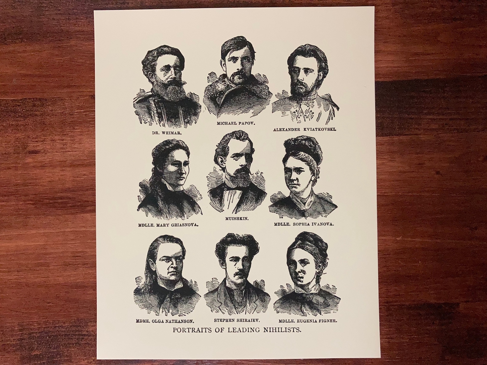 Russian Nihilism Collection Three 8x10 Posters - Etsy