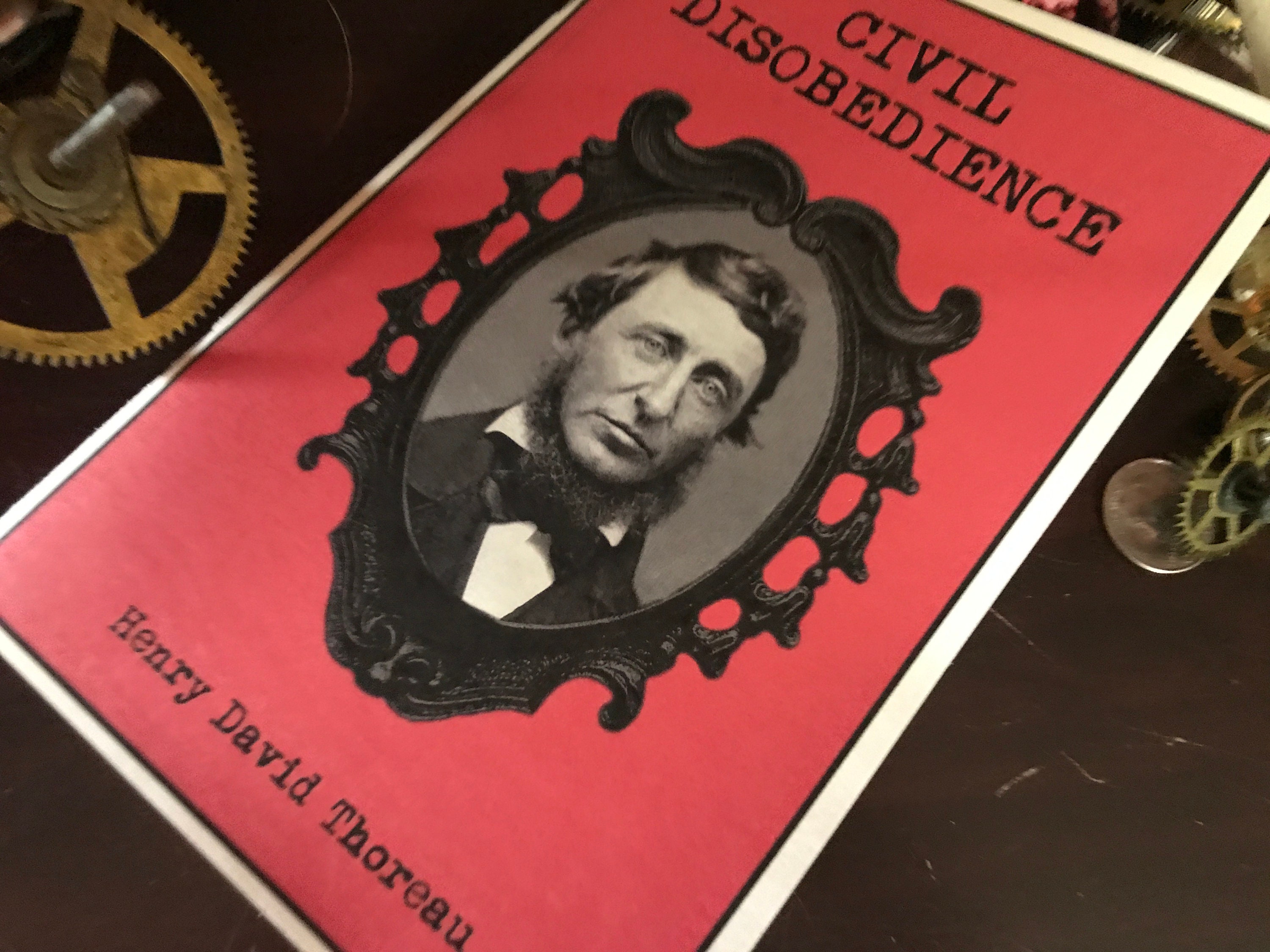Henry David Thoreau - Civil Disobedience 1849 - Pamphlet Reprint ...