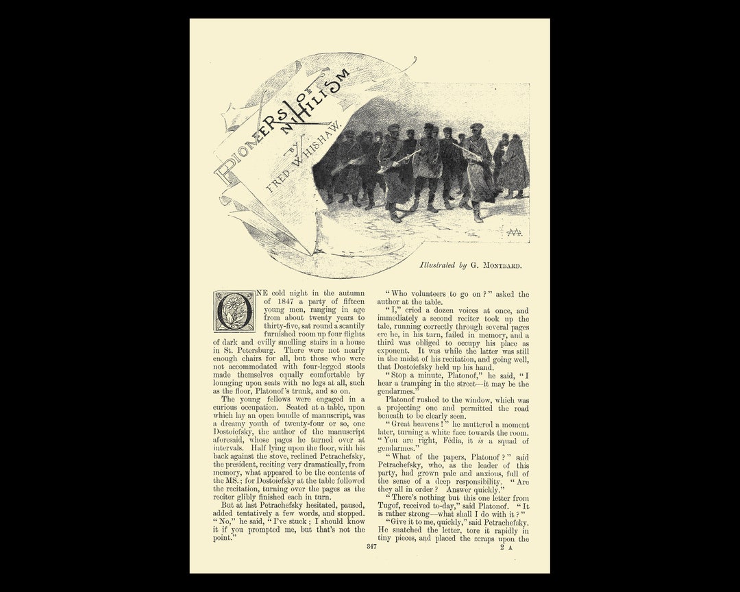 Fred Whishaw Pioneers of Nihilism Facsimile Nihilist Anarchism ...