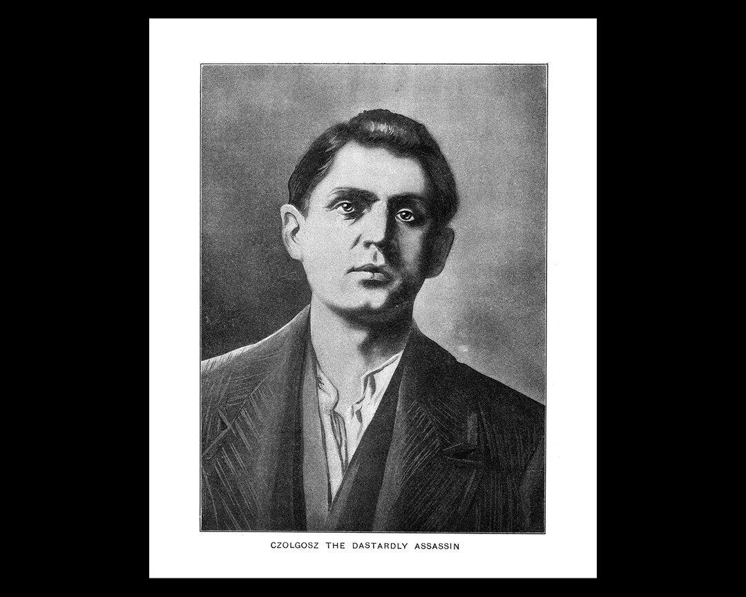 Leon Czolgosz Illustration dastardly Assassin - Etsy