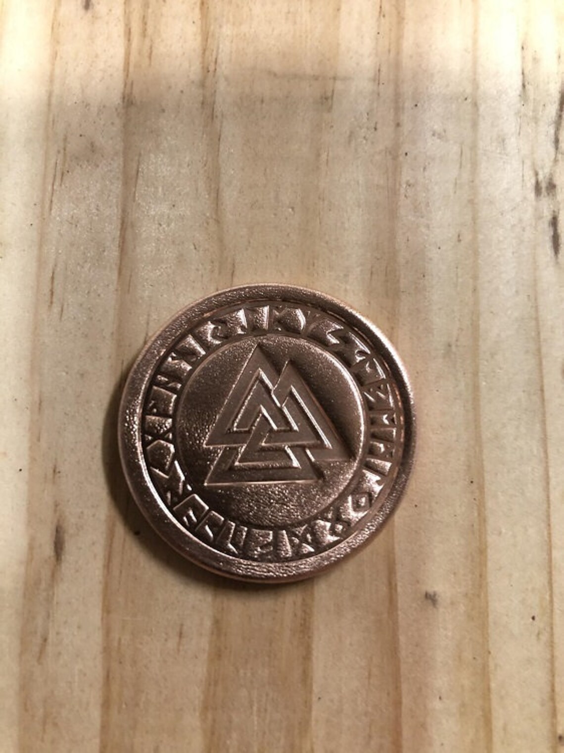 EDC .999 Copper Bullion Rune Coins | Etsy