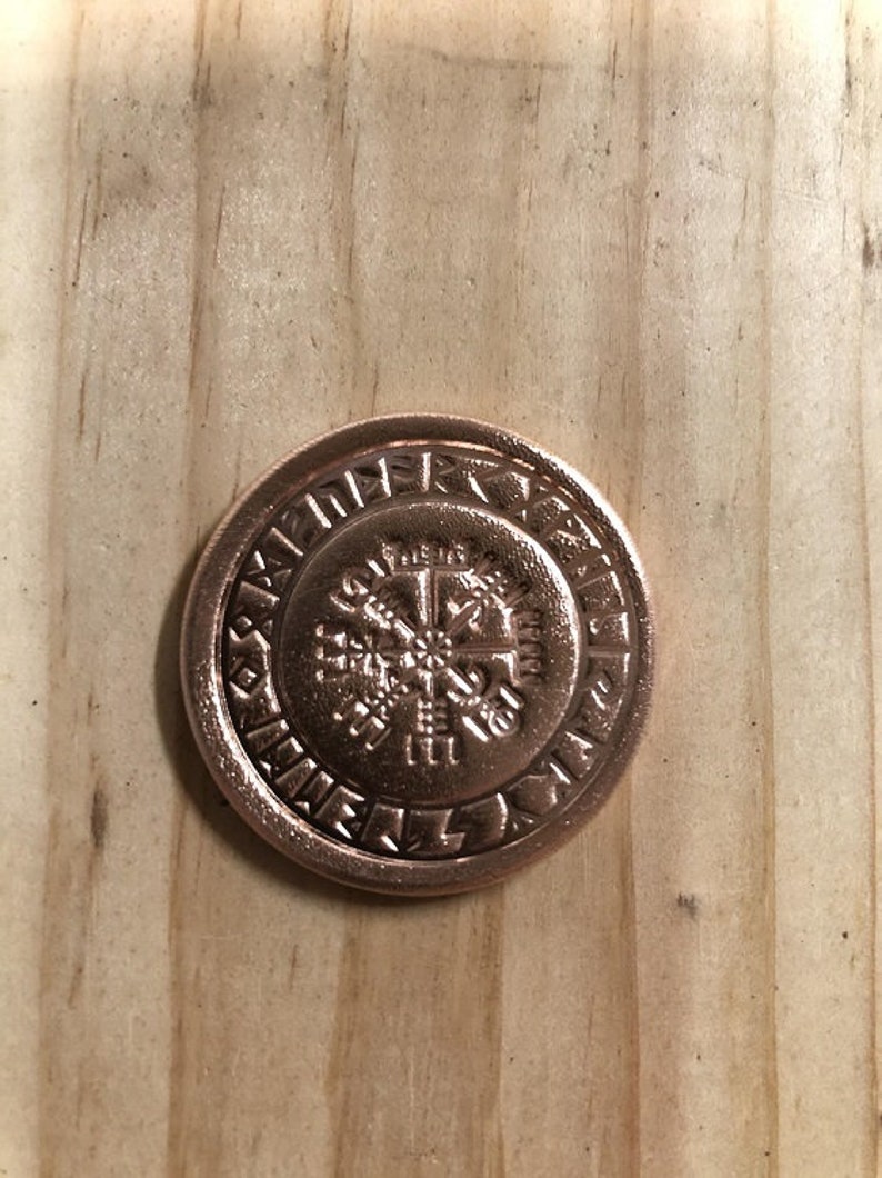 EDC .999 Copper Bullion Rune Coins | Etsy