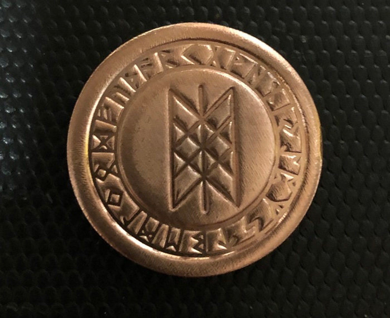 EDC .999 Copper Bullion Rune Coins Set 2 - Etsy