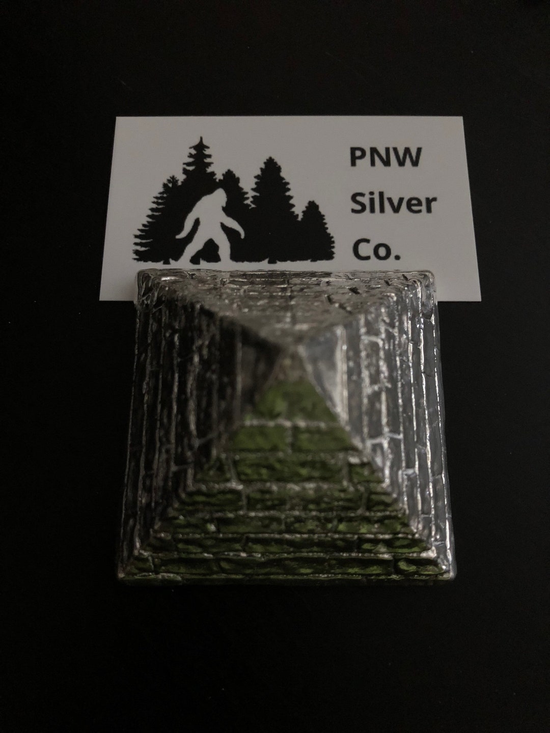 1 Kilo 32.15ozt .999 Pnwsilverco Pyramid Pour - Etsy