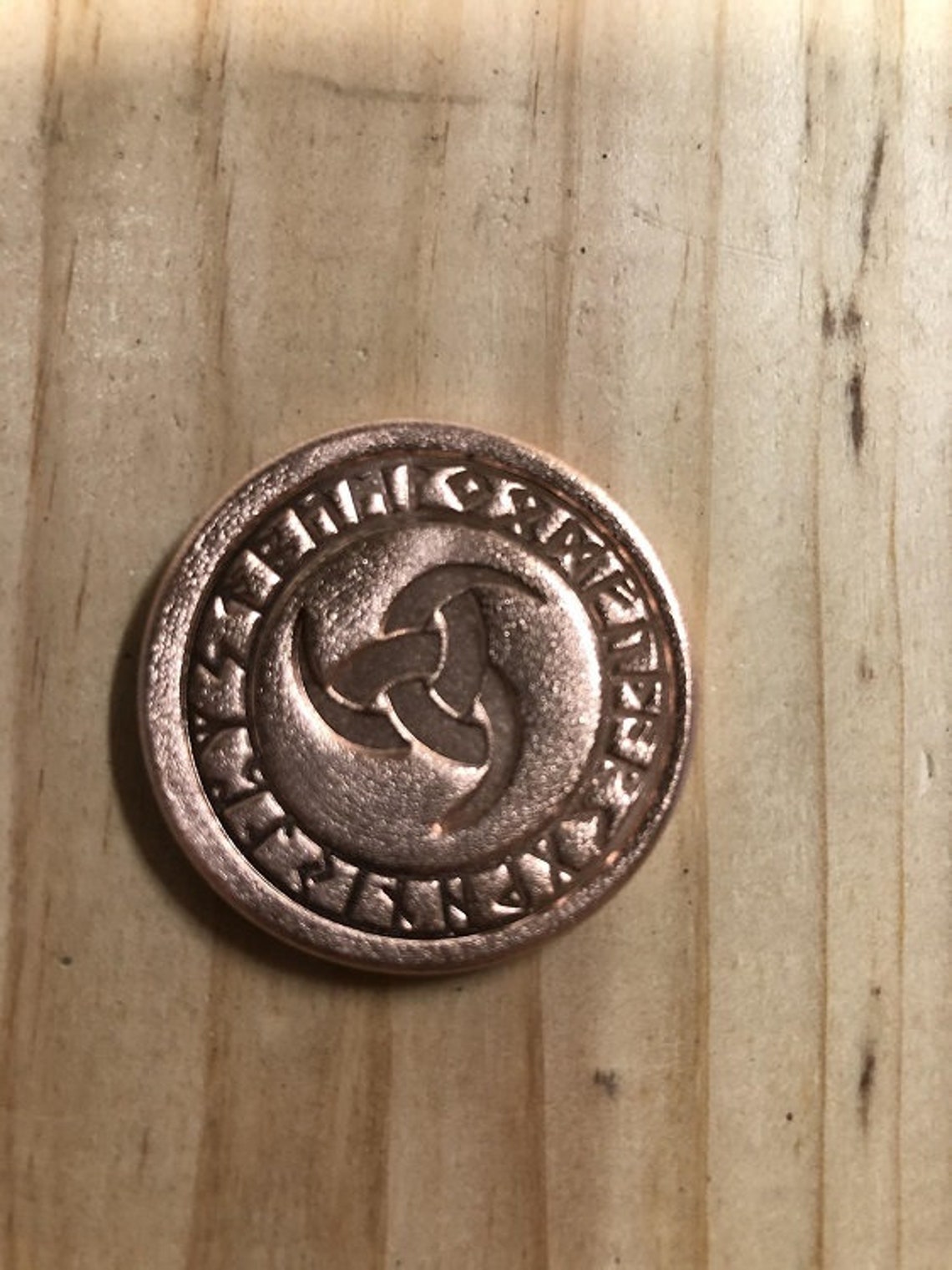 EDC .999 Copper Bullion Rune Coins - Etsy