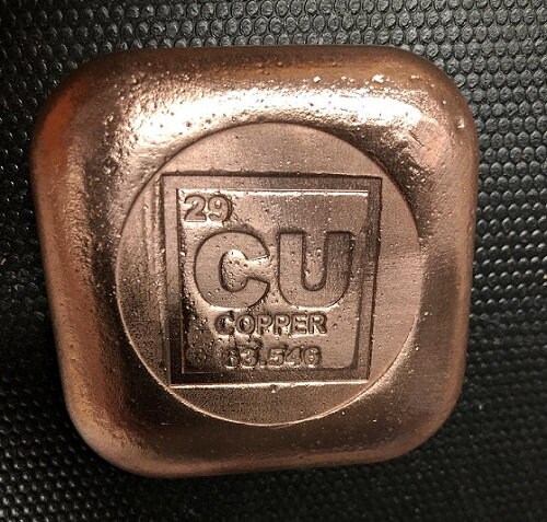 10 oz Hand Poured PNWSilverCo Copper Round & Square Pucks | Etsy