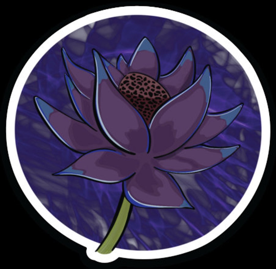 The Black Lotus Variant Sticker - Etsy