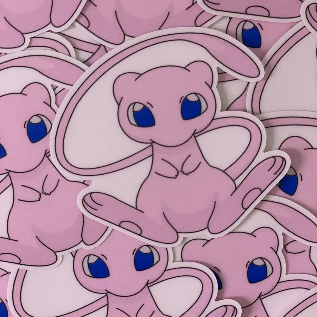 Mew Sticker - Etsy
