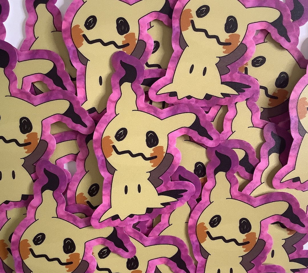 Lovely Mimikyu Sticker - Etsy