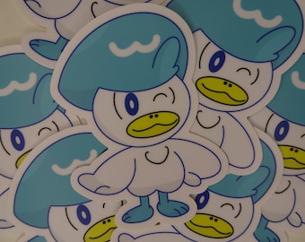 Quaxly Vinyl Sticker - Etsy
