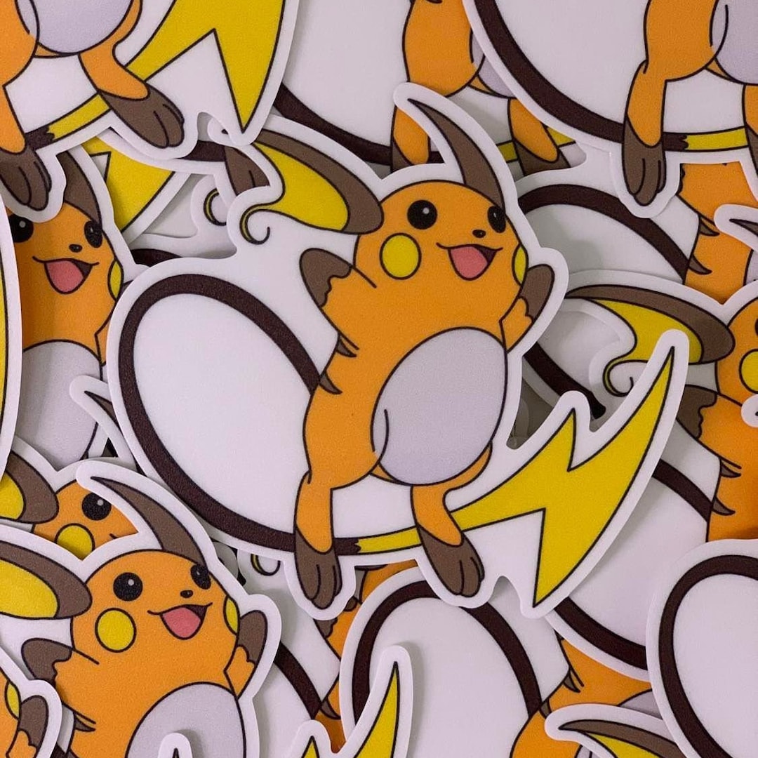 Raichu Sticker - Etsy