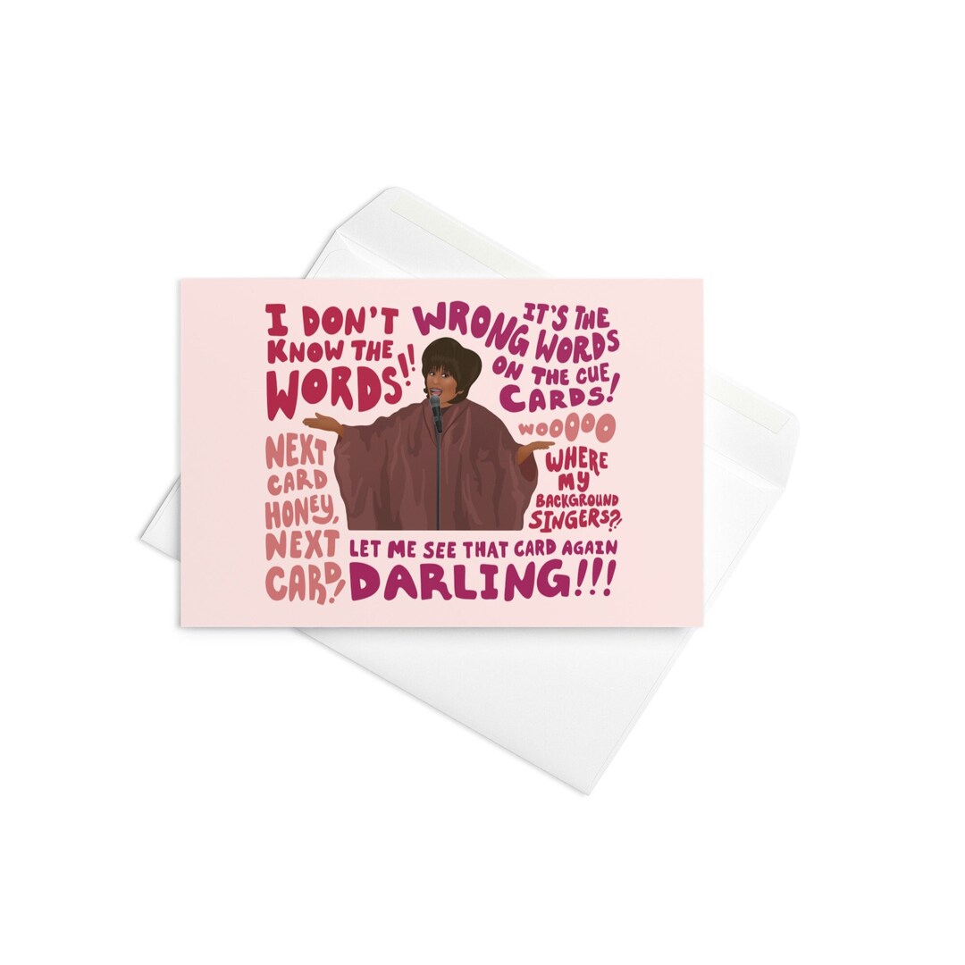 Where My Background Singers?? (4x6” GREETING CARD) | Patti Labelle Fan ...