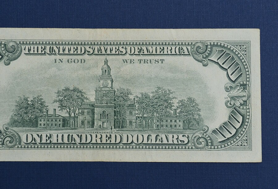1969 Vintage 100 Dollar Star Bill Miscut Error Very Rare - Etsy