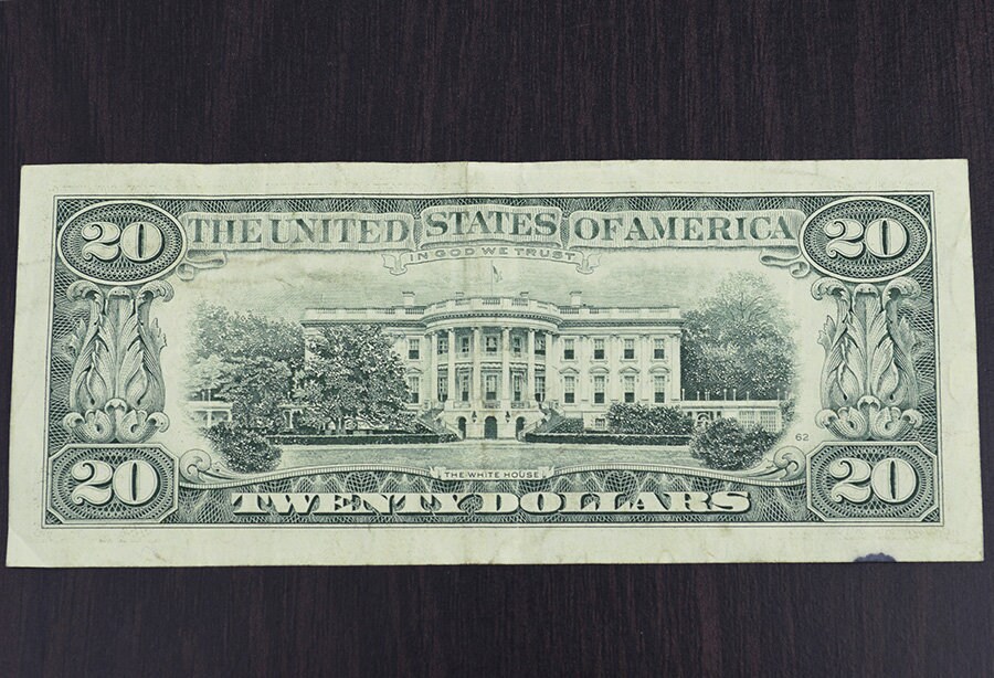 Vintage Twenty Dollar Bill 1995 US Collectible Currency Rare - Etsy