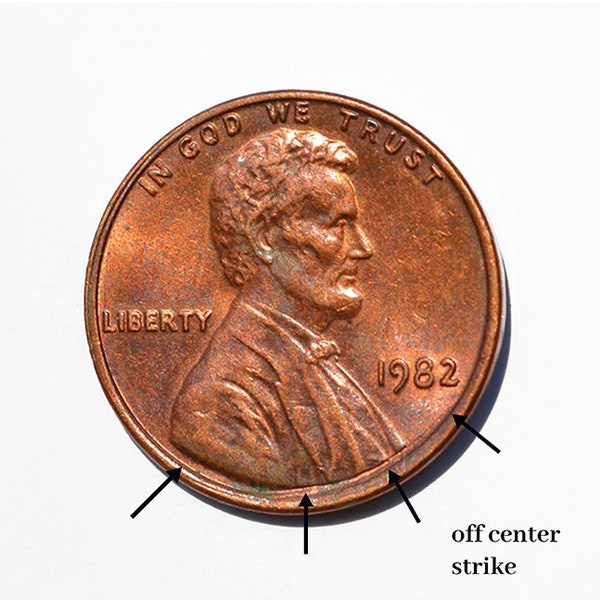 1982 D Large Date Penny - Etsy
