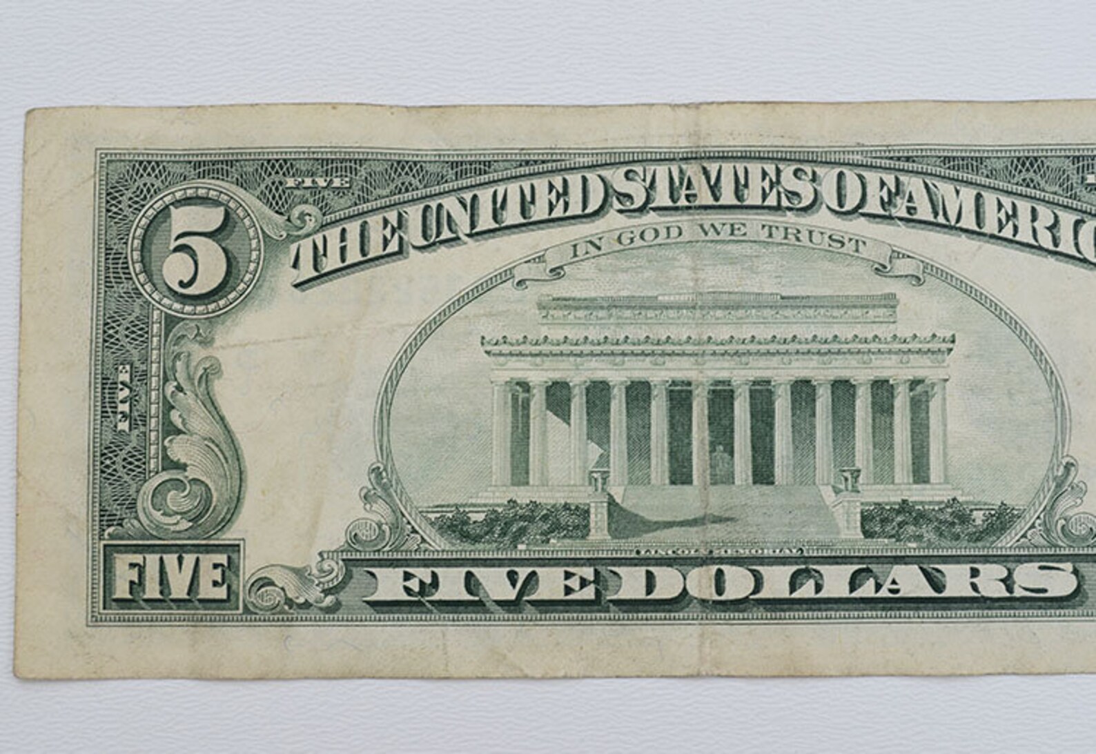 1995 Vintage Five Dollar Bill Rare US Collectible Currency - Etsy 1995 Vintage Five Dollar Bill Rare US Collectible Currency - Etsy