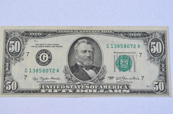 Art & Collectibles Coins & Money Collectibles Rare 1977 Vintage Fifty ...
