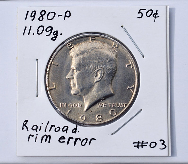 1980 P Kennedy Half Dollar Collectible Coin Rim Error Etsy UK 1980-p-kennedy-half-dollar-collectible-coin-rim-error-etsy-uk