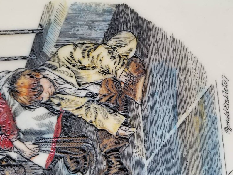 Ronald Embleton This Piece is Know as hopscotch. - Etsy