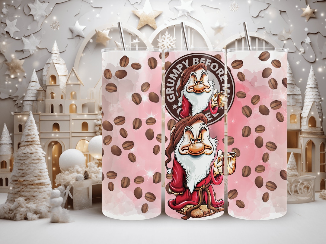 RTS Grumpy Tumbler Gifts Grumpy Coffee Tumbler Coffee Cup Grumpy Before ...