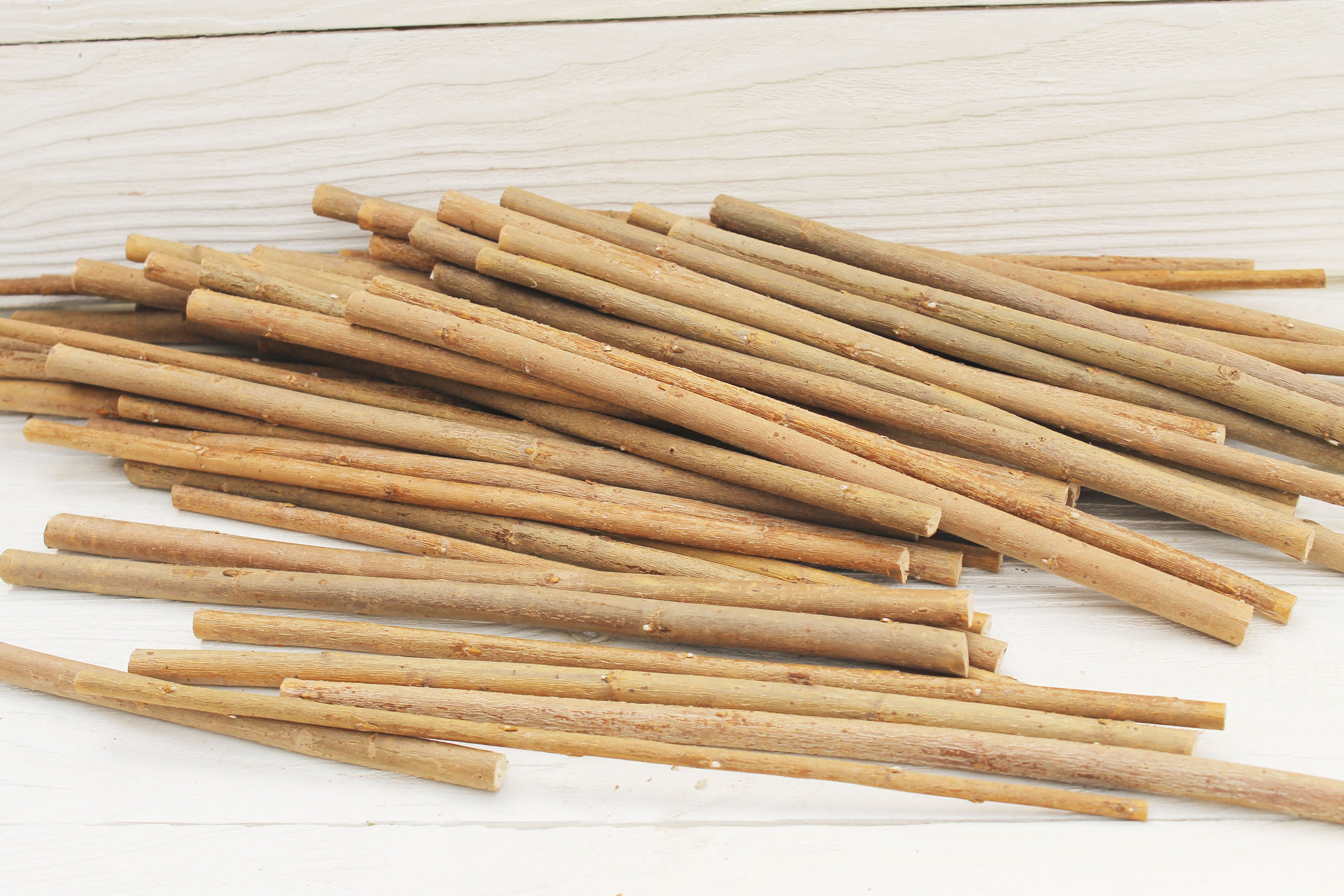 50 Willow Sticks Wood Craft Sticks Tree Branches - Etsy