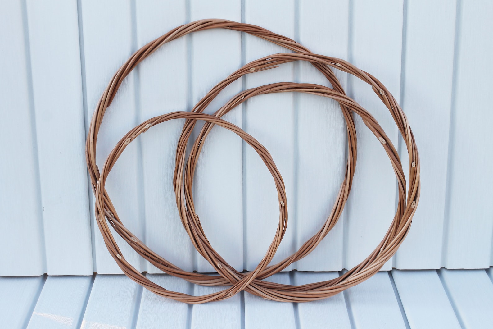 Extra Large Willow Hoop Wicker Wreath Craft - Etsy