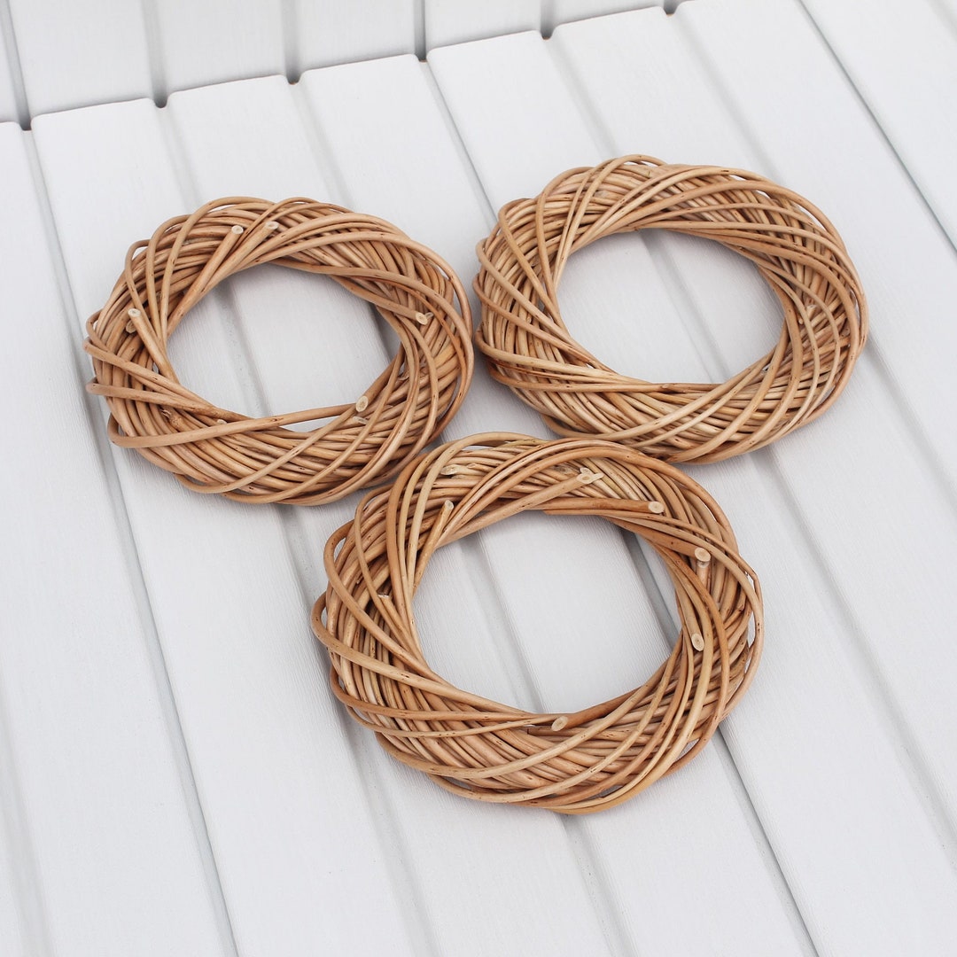 10 Inch Wreath Base Natural Willow Wreath for Front Door - Etsy