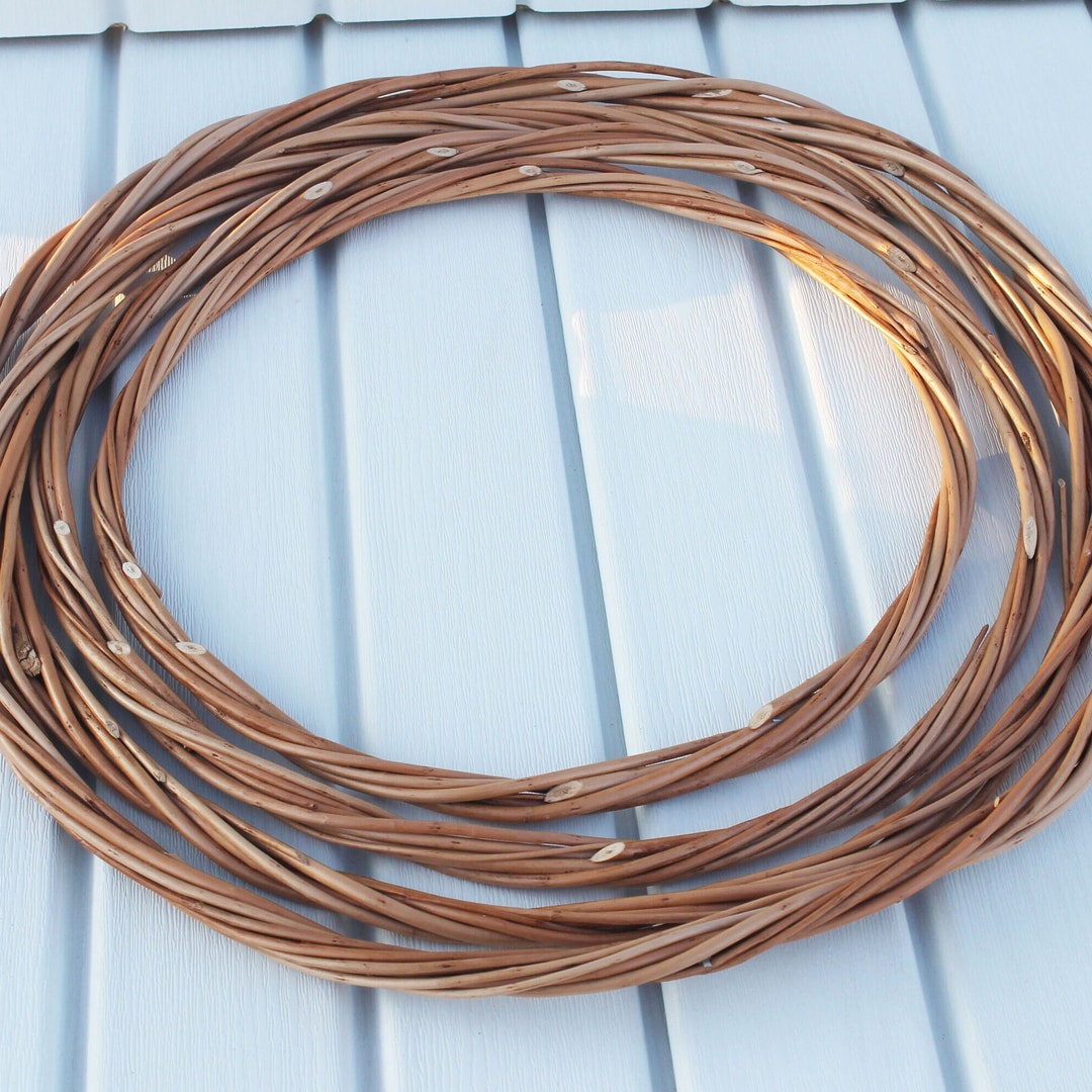 Extra Large Willow Hoop Wicker Wreath Craft - Etsy