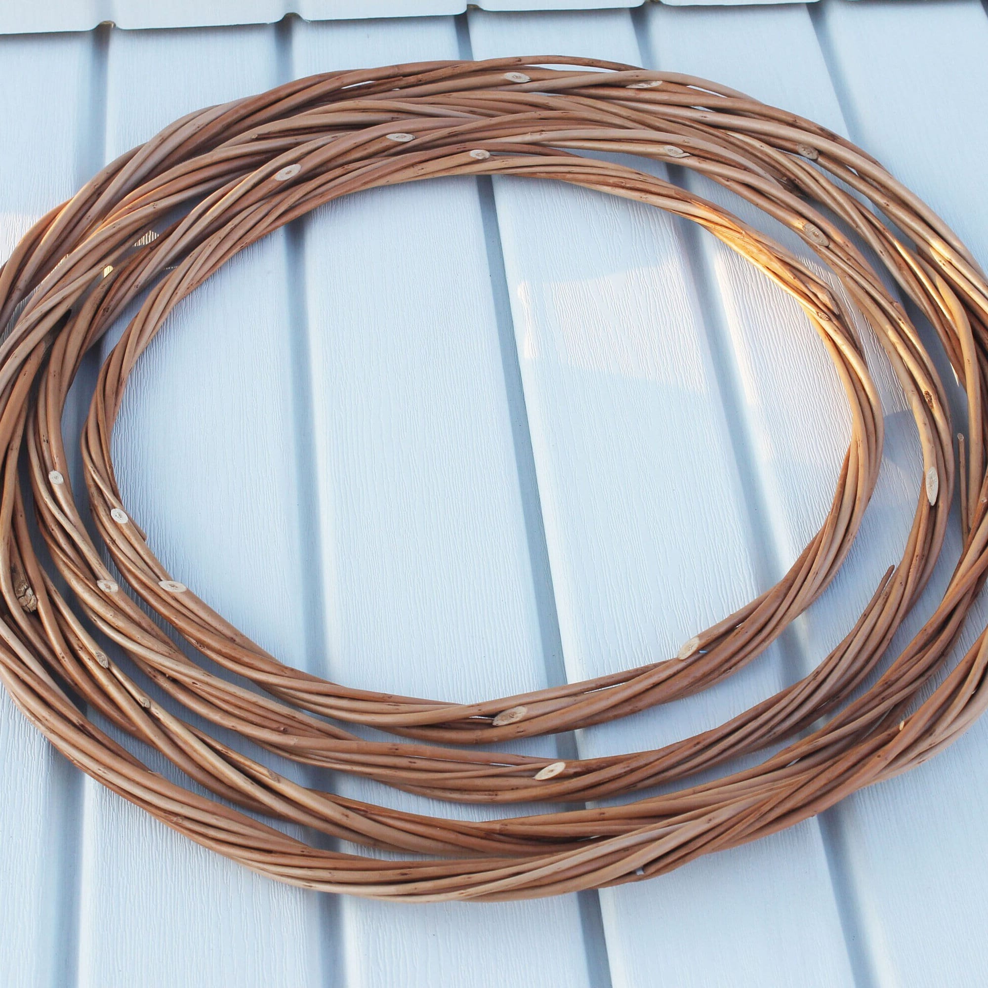 Extra Large Willow Hoop Wicker Wreath Craft - Etsy