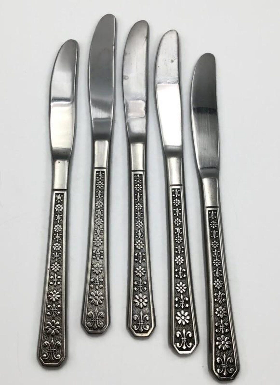 Interpur Florenz Knives Made in Japan Dinner Butter Set of 5 Silverware ...