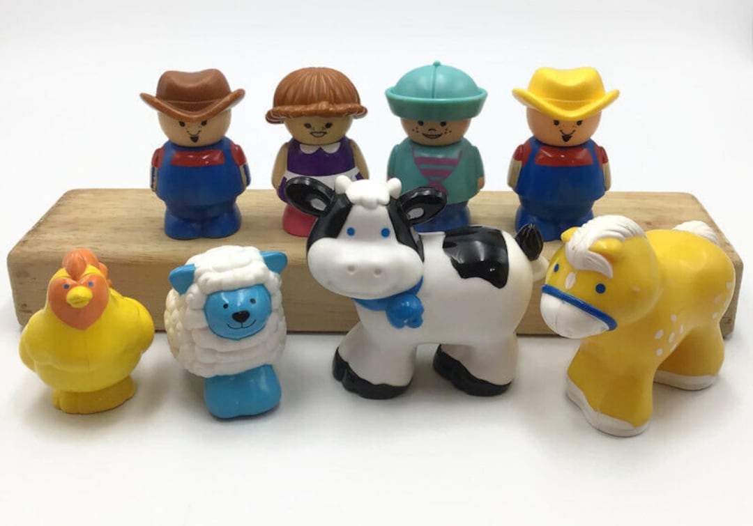 Shelcore People & Animals Lot Chunky Farm Friends Farmer Wife Sailor ...