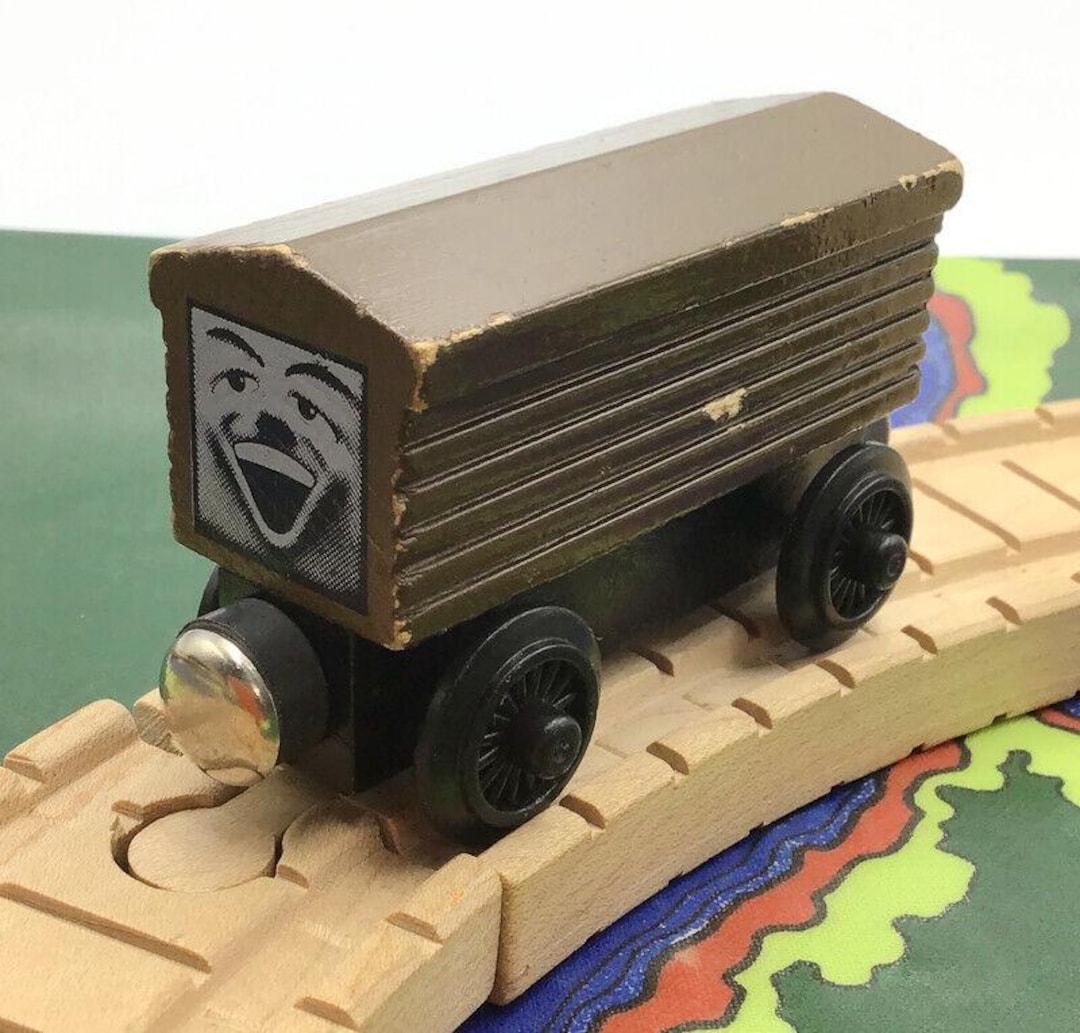Thomas & Friends Troublesome Brakevan Truck 1st Edition White Face ...