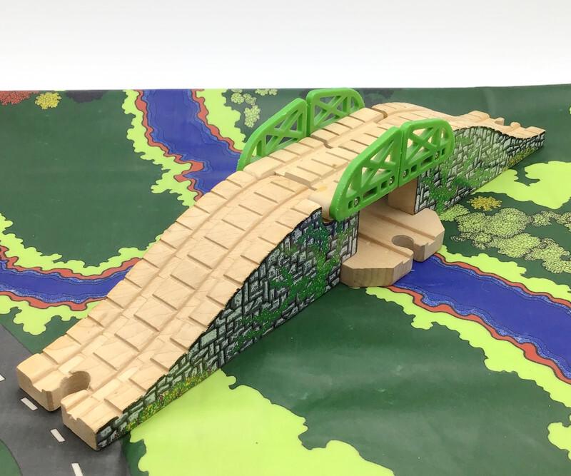 Thomas & Friends Stone Drawbridge Wooden Clickity Clack Train Track ...