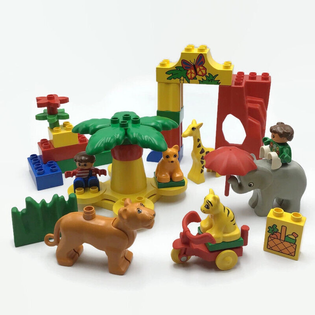 LEGO DUPLO 2865 Children's Zoo Animals Figures Vintage - Etsy