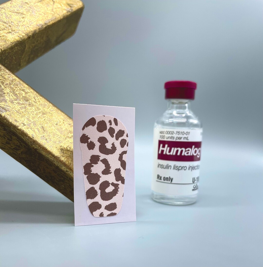 Leopard Print Dexcom Stickers • Waterproof Sticker• Cute Dexcom Cover ...