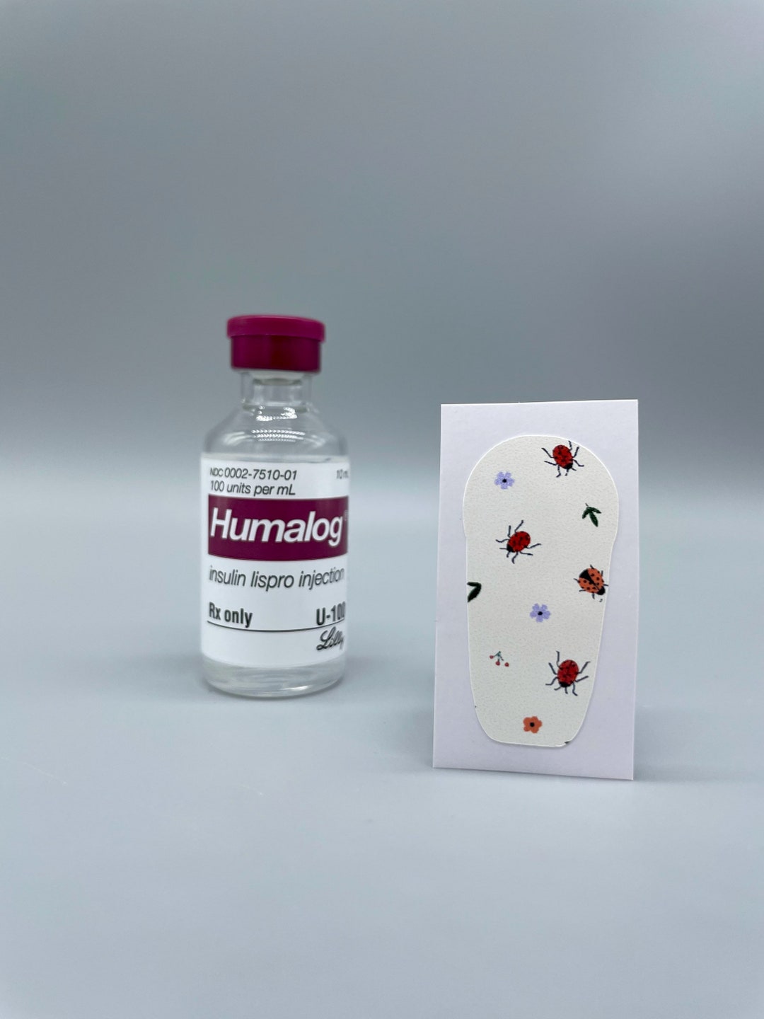 Ladybug/flower Dexcom Stickers • Waterproof Sticker• Cute Dexcom Cover ...