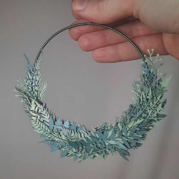 Paper Wreath - Etsy