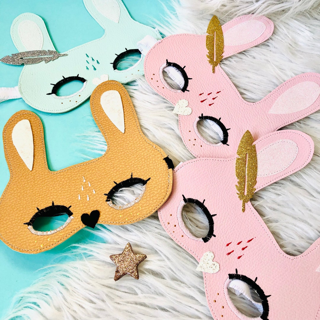 Rabbit Disguise Mask for Children - Etsy