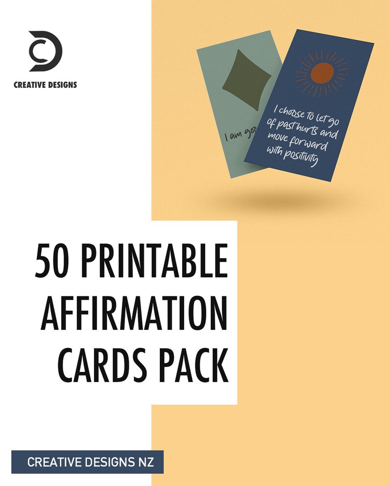 Affirmation Cards Printable. Positive Affirmation Cards. Printable ...