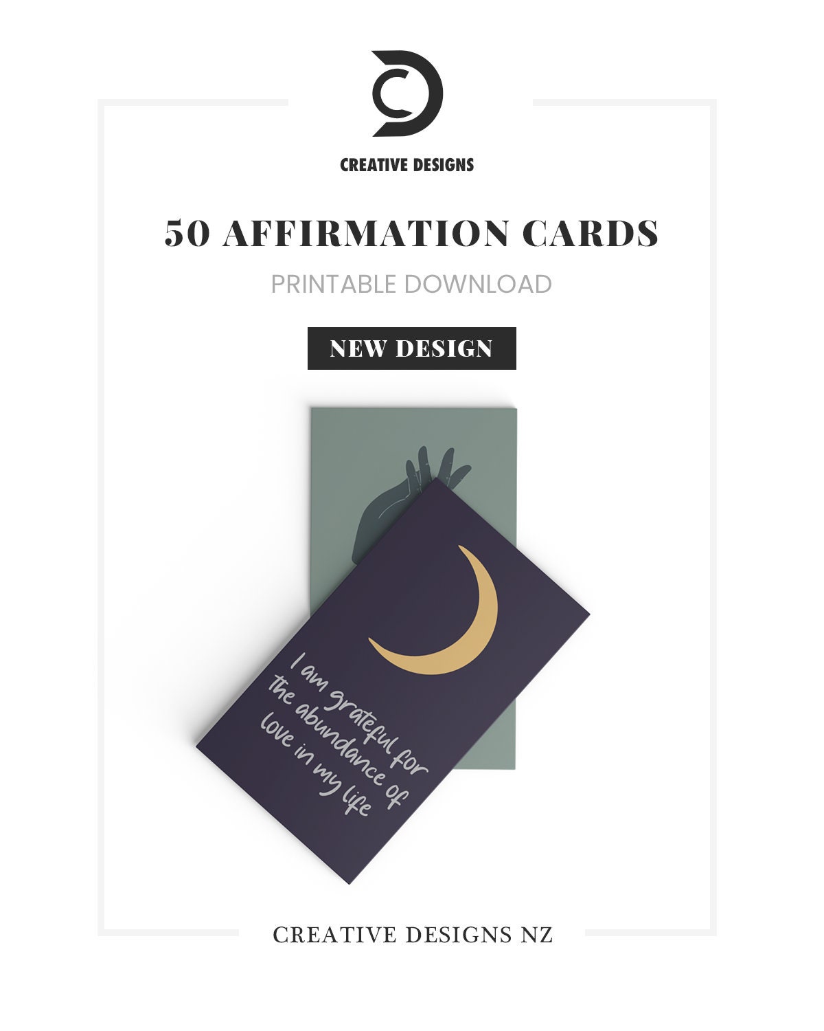 Affirmation Cards Printable. Positive Affirmation Cards. Printable ...