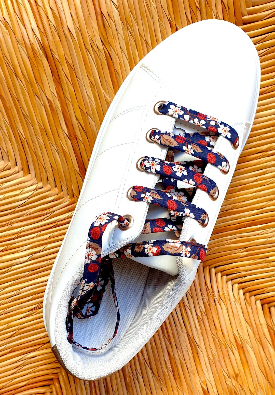 Pair of Liberty Fabric Shoe Laces - Karen's Choice - French ...