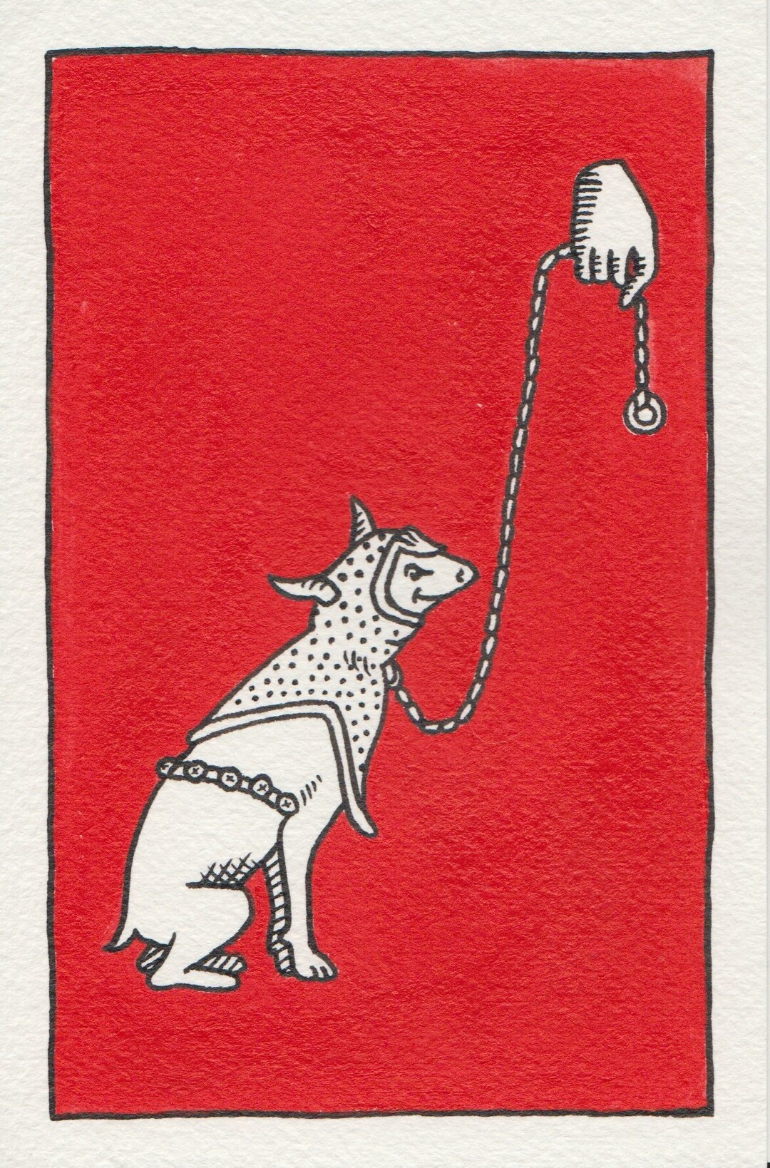 Jester Dog Flash Painting Digital Print - Etsy