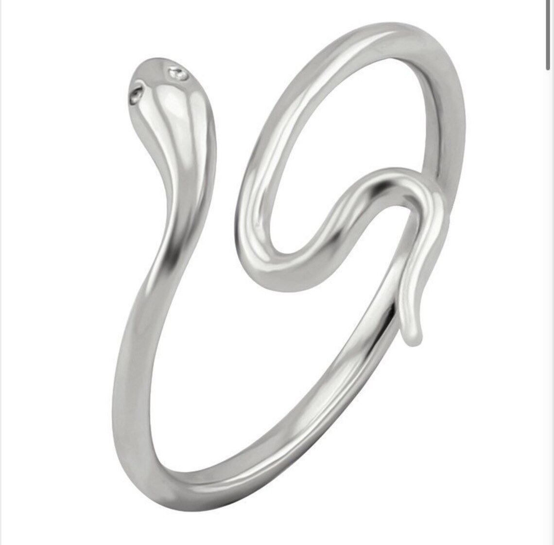 Snake Ring Serpent Snake Silver Ring Rebirth Ring | Etsy