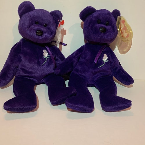 Extremely Rare TY WARNER Beanie Baby rainbow - Etsy