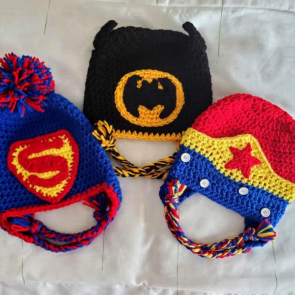 Superhero Hat - Etsy