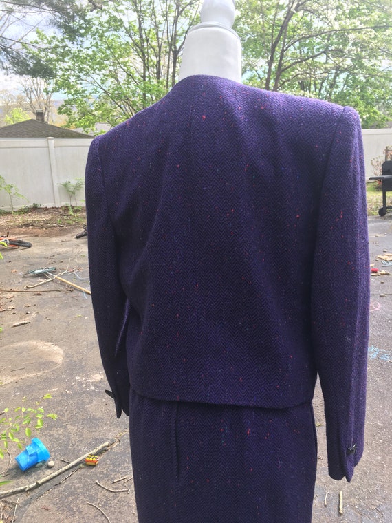 Vintage boxy ladies power suit - Sweet Suit - Gem