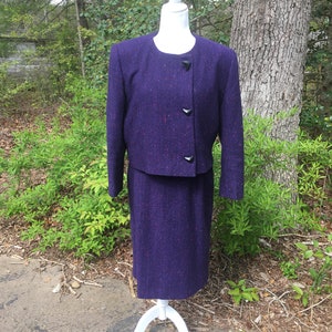 Vintage Boxy Ladies Power Suit - Sweet Suit - Etsy
