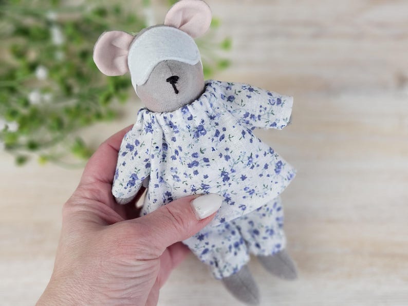 Mouse Sewing Pattern PDF | Mini Mouse Doll Pattern and Dress Tutorial ...