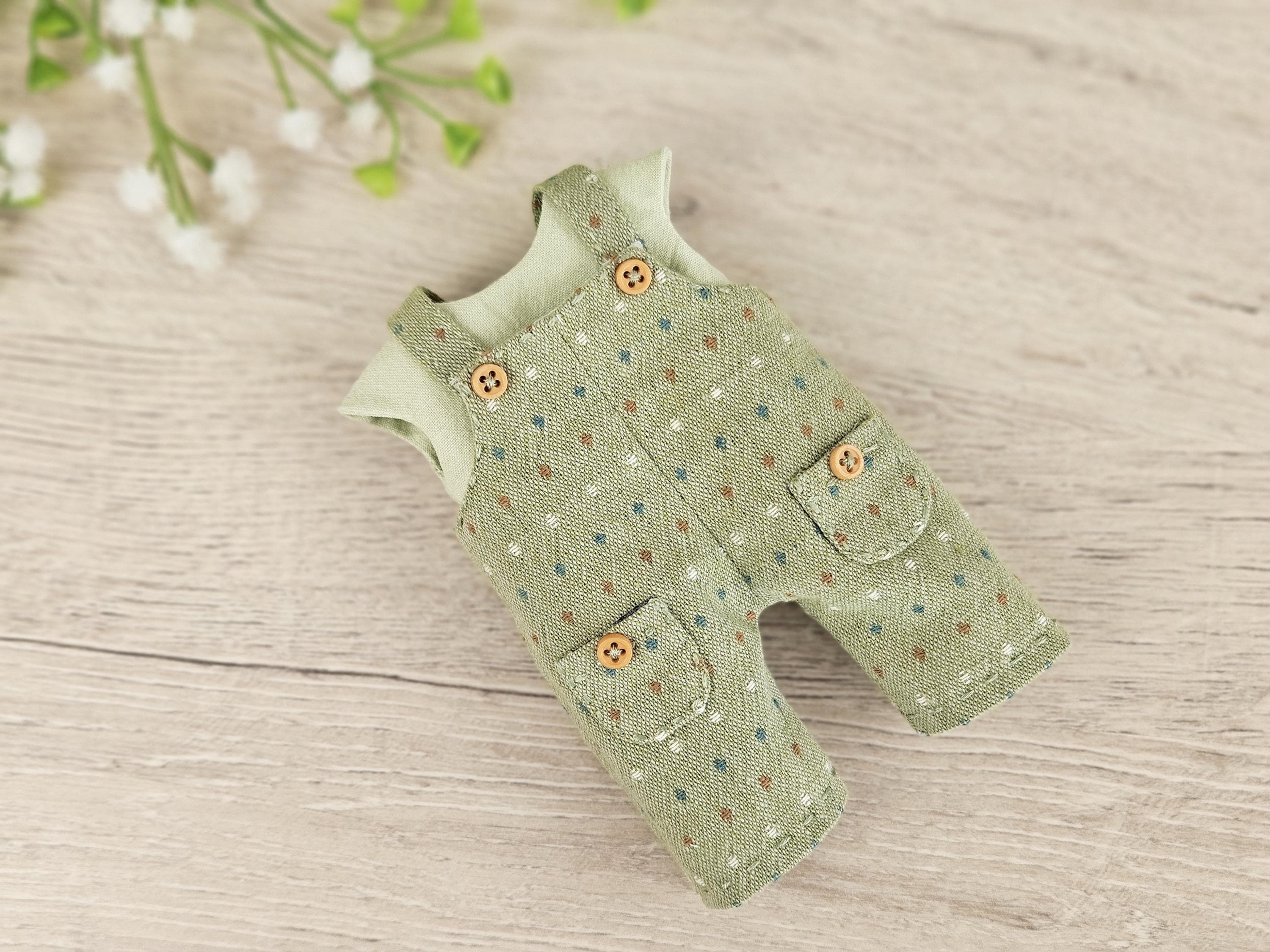 Doll Overalls Sewing Pattern PDF, Doll Clothes Pattern 16 Cm Doll, Rag ...