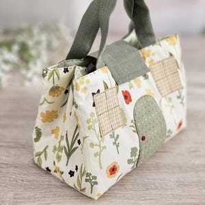 Dollhouse Bag Sewing Pattern PDF + Bedding Set, Doll Carrier Tutorial ...
